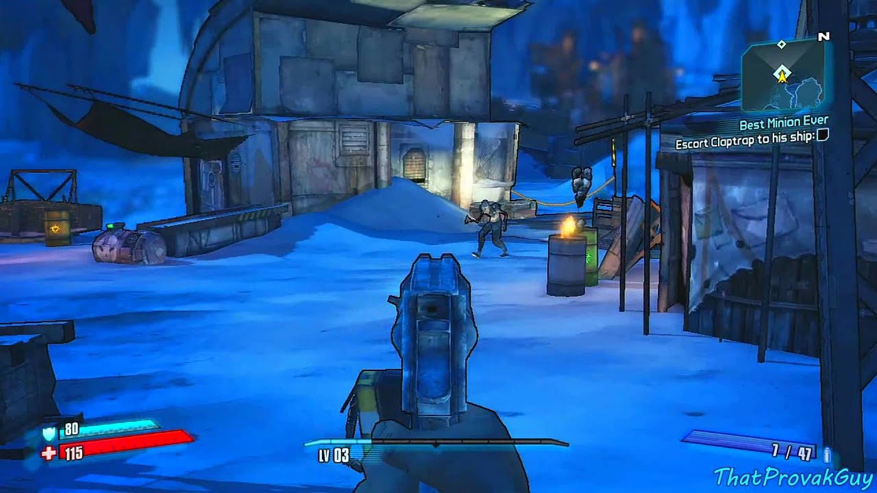 Borderlands 2 - Intro and Epic Boss Battle - YouTube