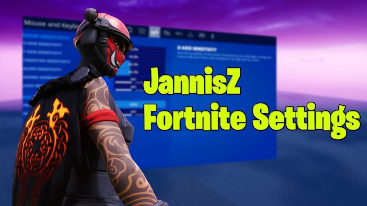 JannisZ Fortnite Chapter 2 Season 3 Settings - YouTube