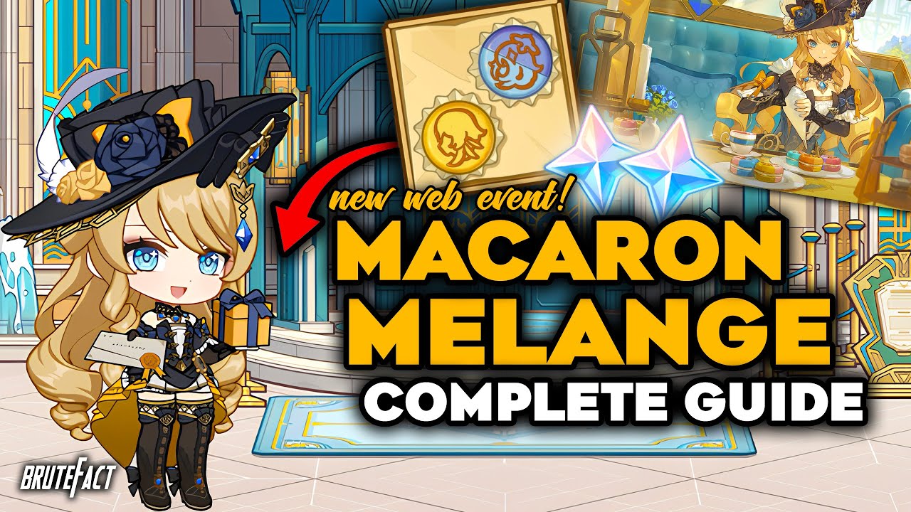 Navia Web Event MACARON MELANGE | FREE 40 PRIMOGEMS & WALLPAPER ...