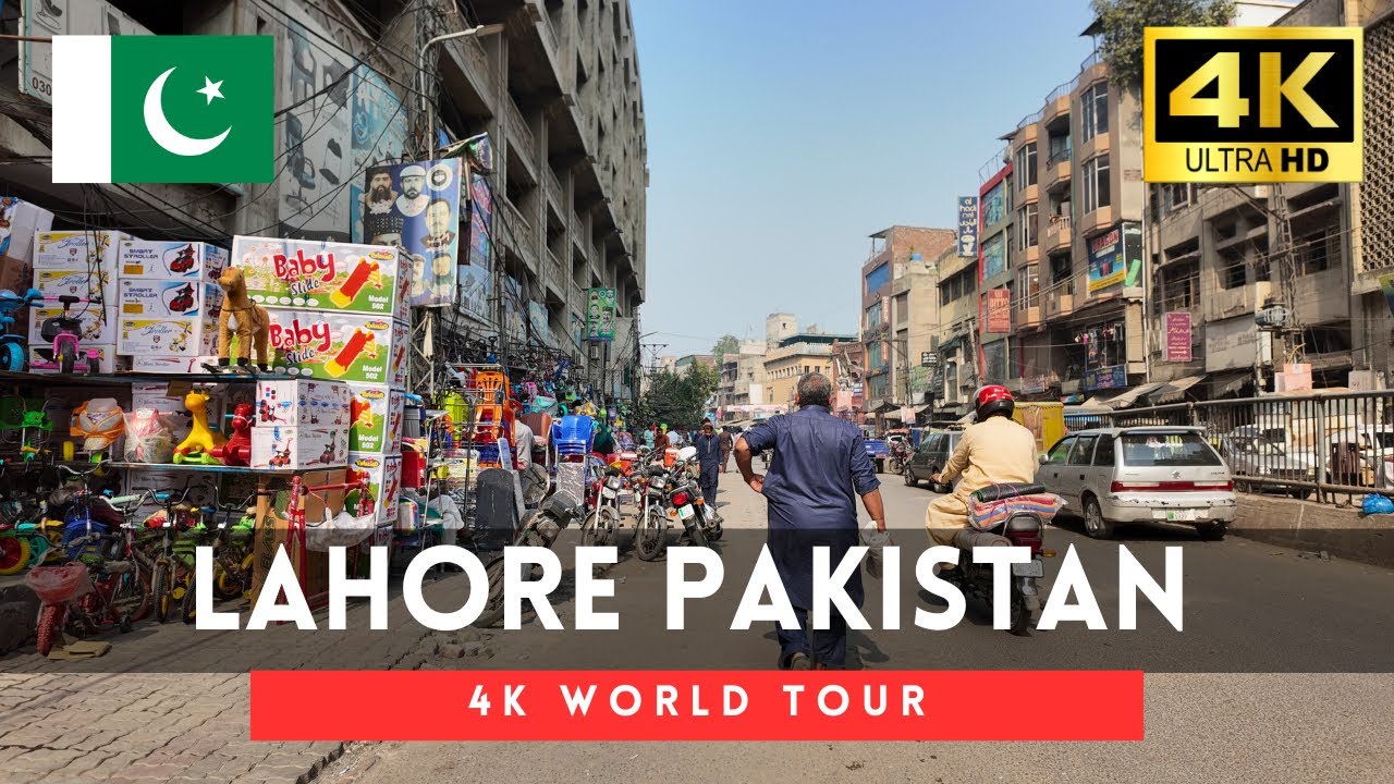🇵🇰Pakistan 4k walk - Lahore 4K Downtown Walking Tour｜Nov 2024 - YouTube