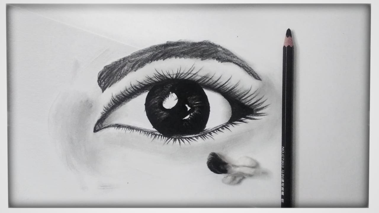 #emotional eye sketch #SMILING EYES #SMIle EYES tutorial - YouTube
