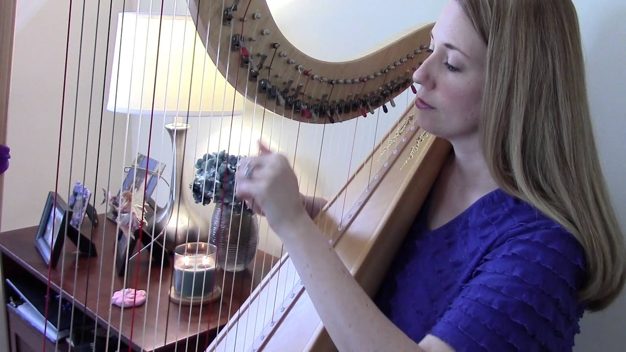 Harp Therapy Moment - Angel & Fairy Spring Message - YouTube