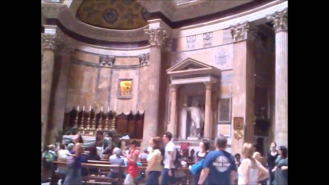 Vblog: Turismo Roma: El Panteon, La ronda :) - YouTube