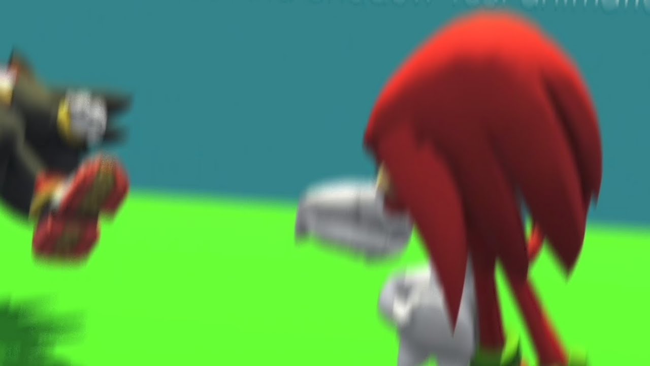 Knuckles and Shadow Test animation #2 - YouTube