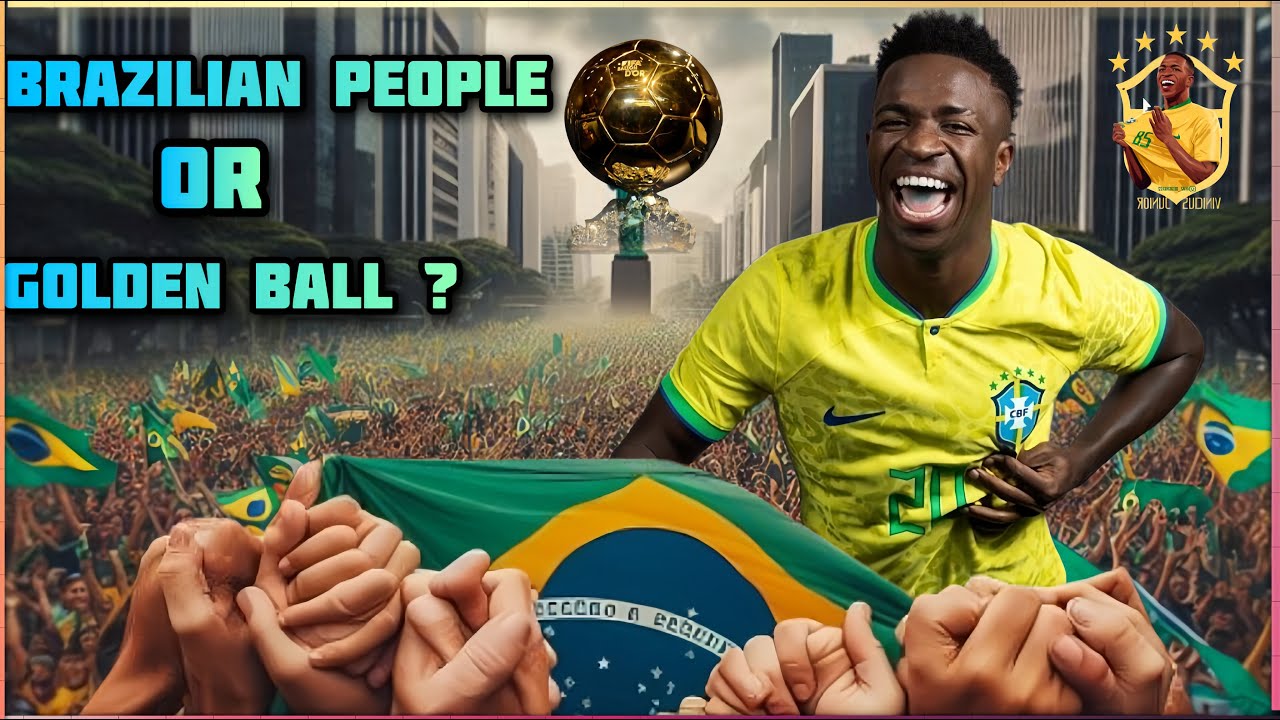 Brazil gave the golden ball to Vinicius؛winner of the ballondor ...