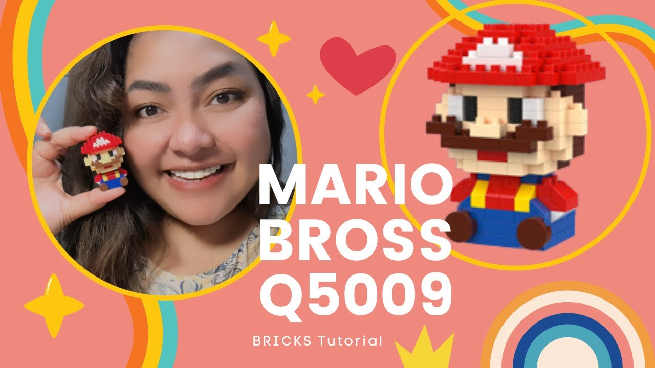 MINI LEGO BUILD MARIO BROSS Q5009 BRICKS TUTORIAL - YouTube
