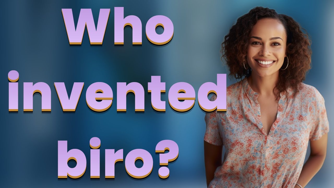 Who invented biro? - YouTube