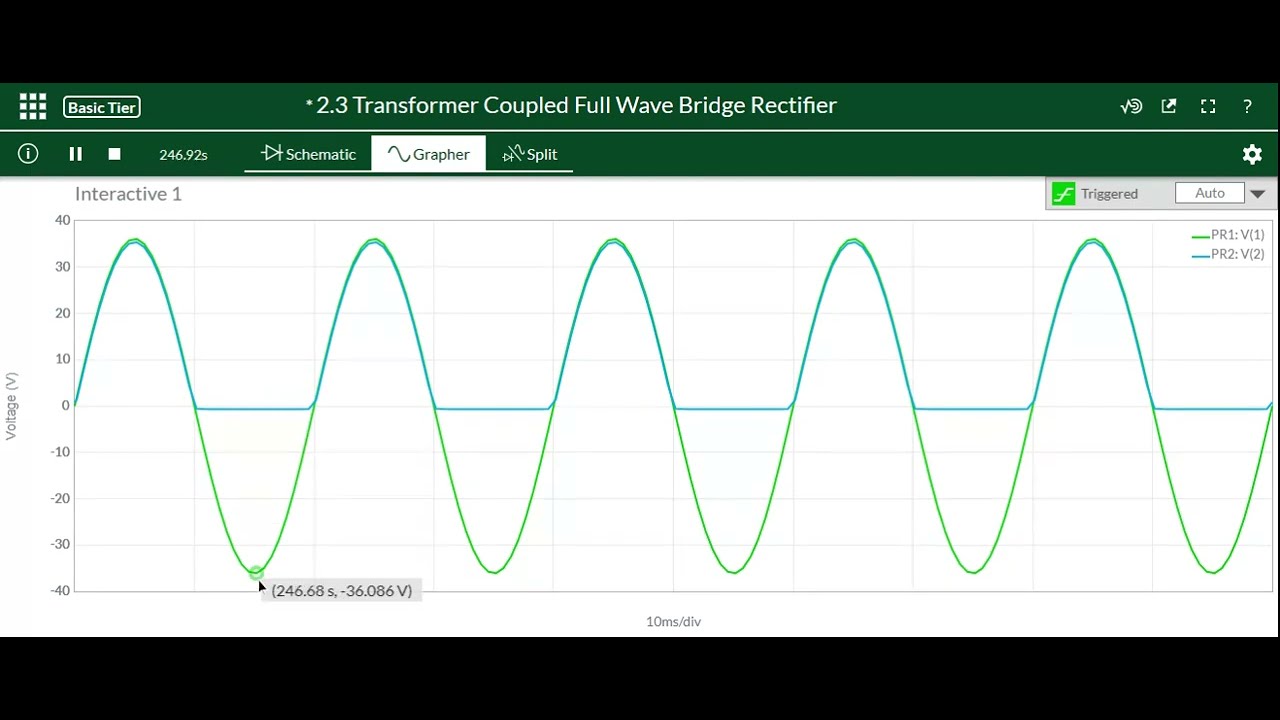 Full Wave Bridge Rectifier Simulation ( Multisim) - YouTube