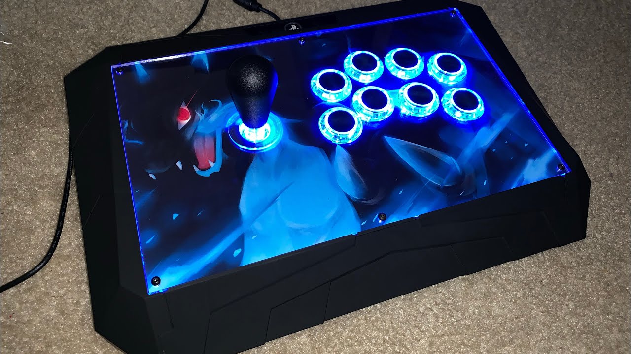 Custom Pokémon Charizard Arcade Fight Stick !! - YouTube