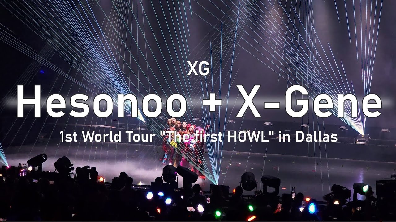 241012 XG - Hesonoo + X-Gene | 1st World Tour "The first HOWL" in ...