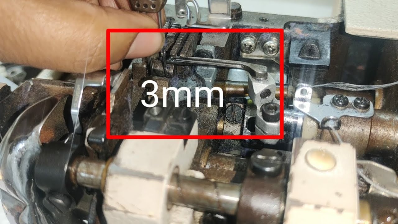 how to MF-7923D flat lock lopper needle timing A to Z right way - YouTube