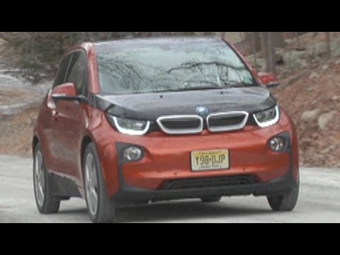 FOX Car Report - How far can BMW's i3 REx electric car go? - YouTube
