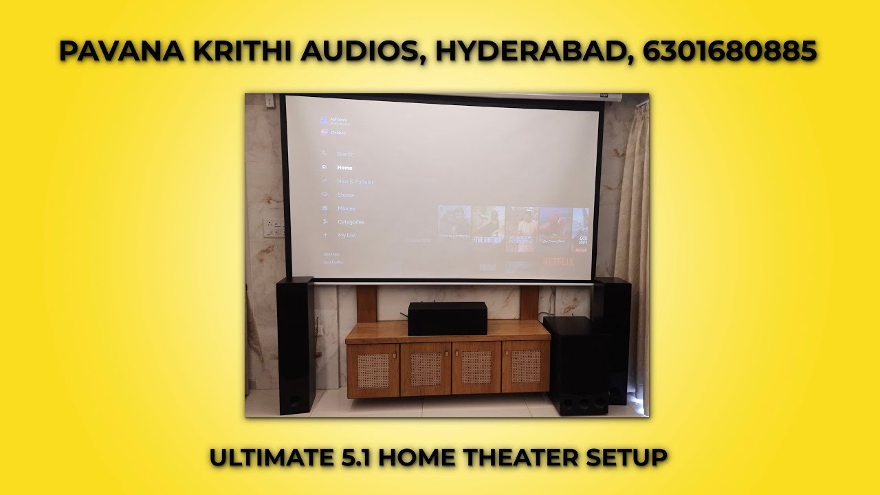 ULTIMATE 5.1 HOME THEATER SETUP - EVERYTHING YOU NEED IN 2024 - YouTube