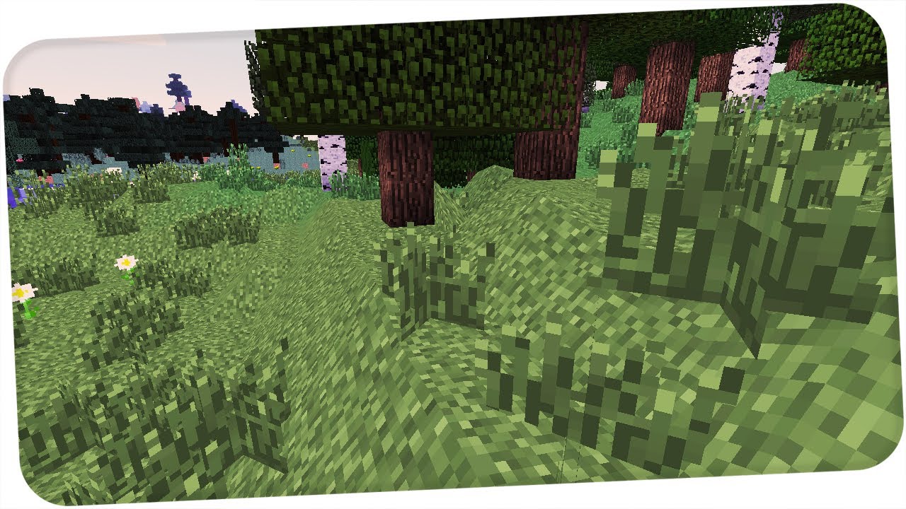 Minecraft NO CUBES MOD - YouTube