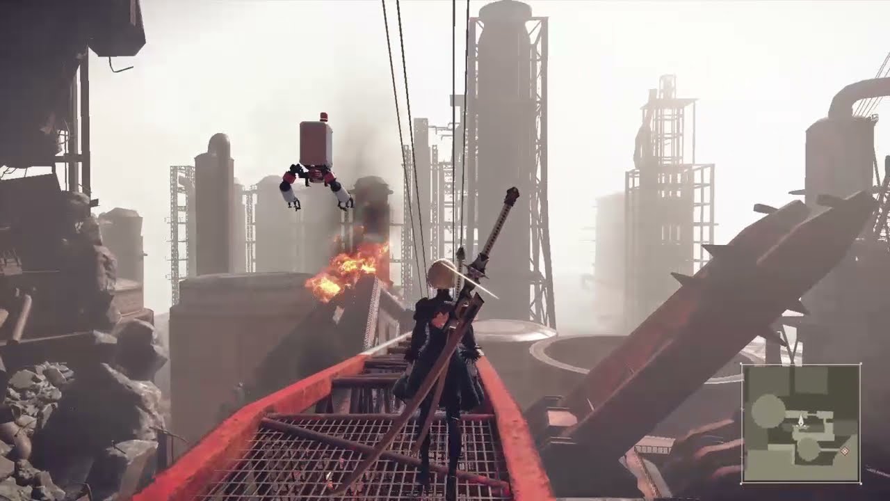 The Factory - NieR: Automata - Prologue II - Part 4 - YouTube