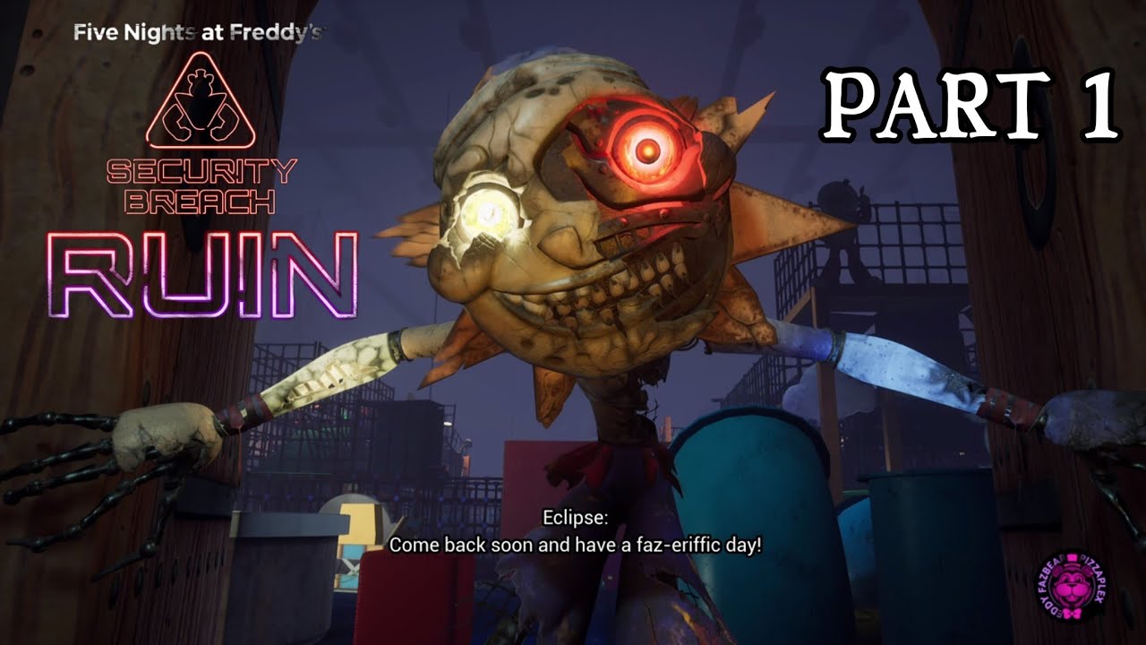 Five nights at Freddy's Security Breach: RUIN - Part 1 - YouTube