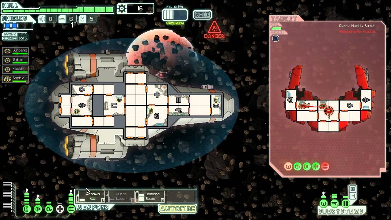 Let's play FTL episode 2: halberd beam! (fixed episode) - YouTube