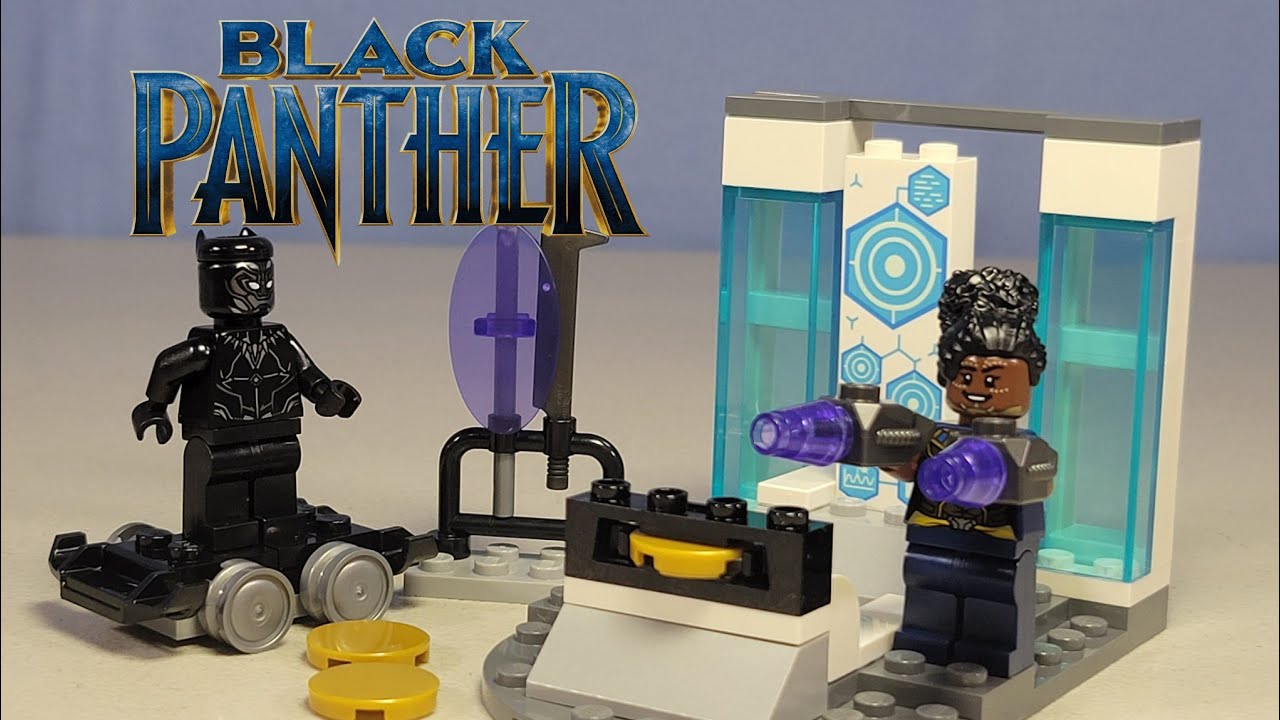LEGO Marvel Black Panther Shuri's Lab unboxing, speed build and review ...
