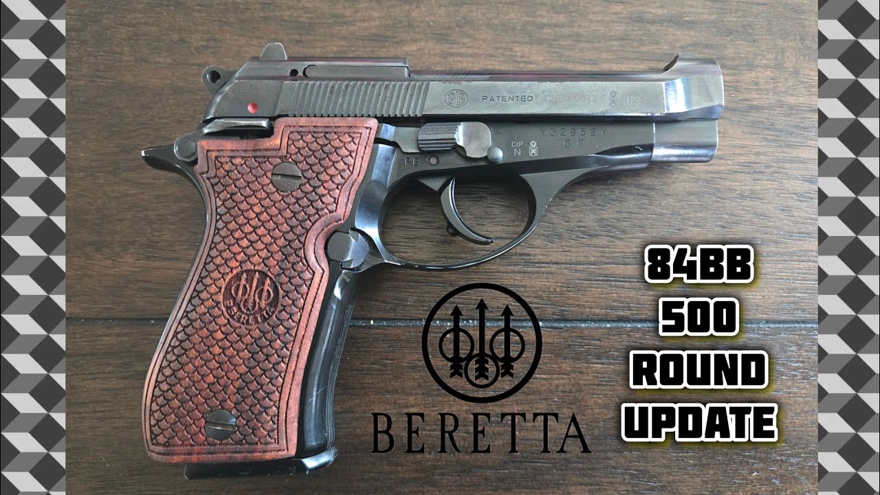Beretta 84 bb 500 round review/update from palmetto state armory - YouTube
