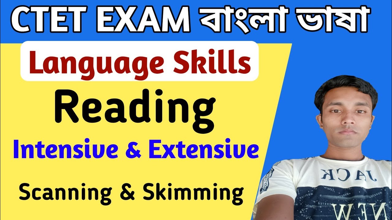 Language skills and Sub Skills || intensive & Extensive Reading ...