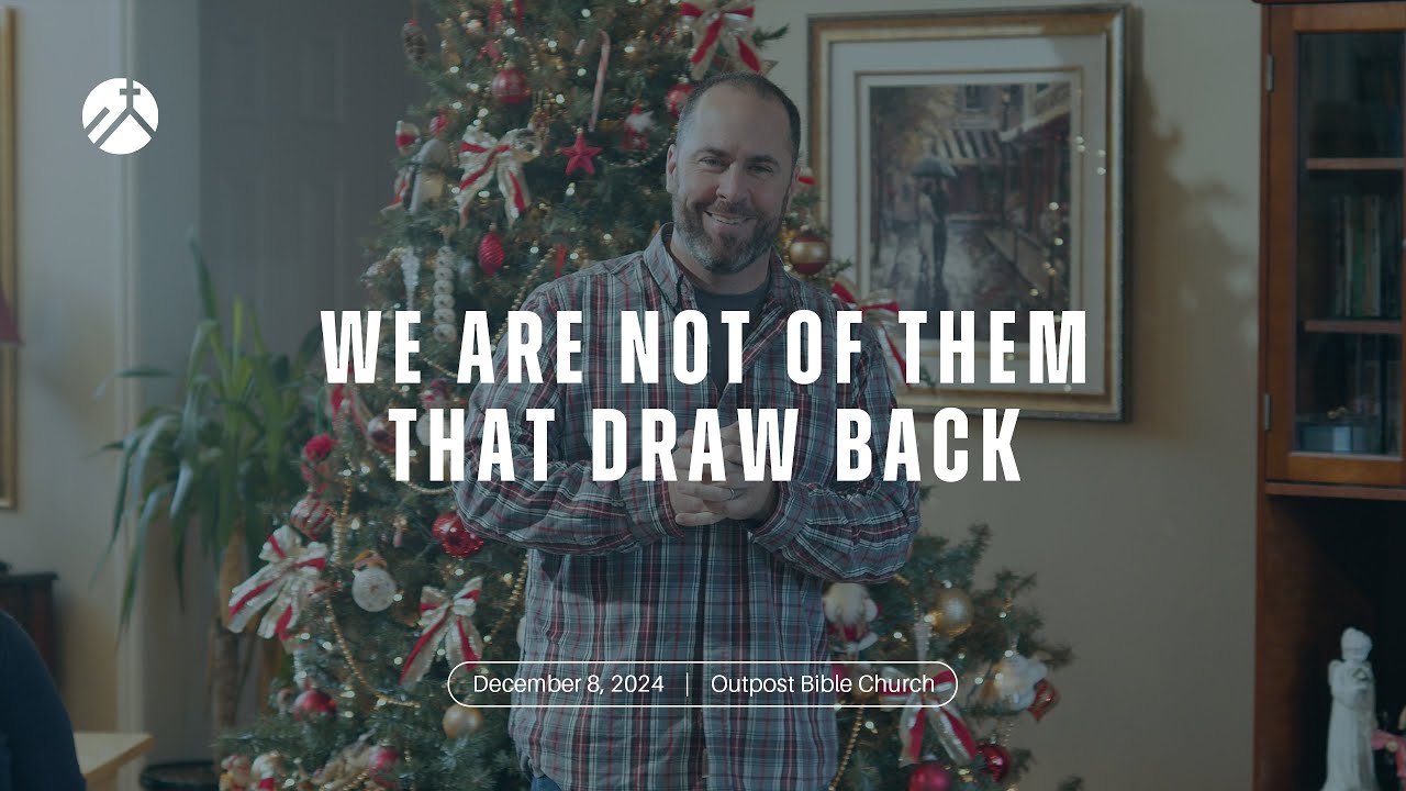 We Are Not of Them That Draw Back | Pastor Don Cade - YouTube