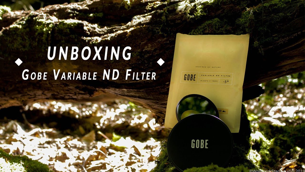 GOBE 72mm VARIABLE ND Filter UNBOXING - YouTube