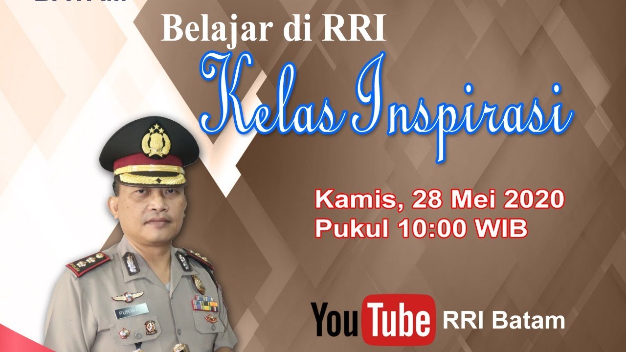 BELAJAR DI RRI, KELAS INSPIRASI RRI BATAM - YouTube