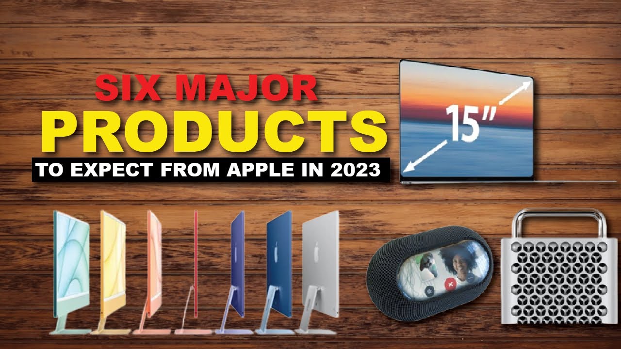 Six MAJOR products to expect in 2023 😱 - YouTube