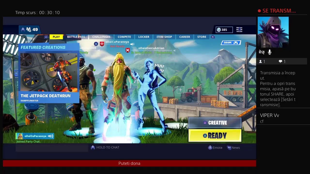 Promovare si reciproc jucam fortnite event - YouTube