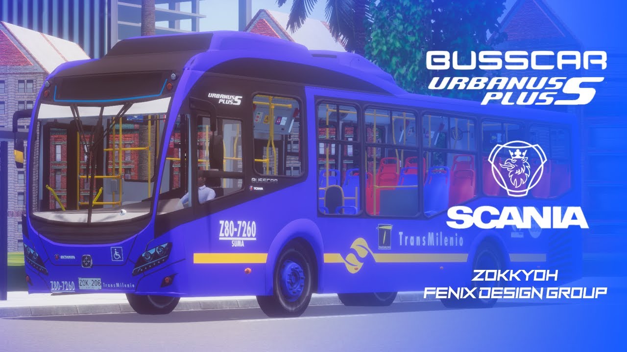 LANZAMIENTO - Busscar Urbanuss Pluss S5 - SCANIA K280IB PISO BAJO - YouTube