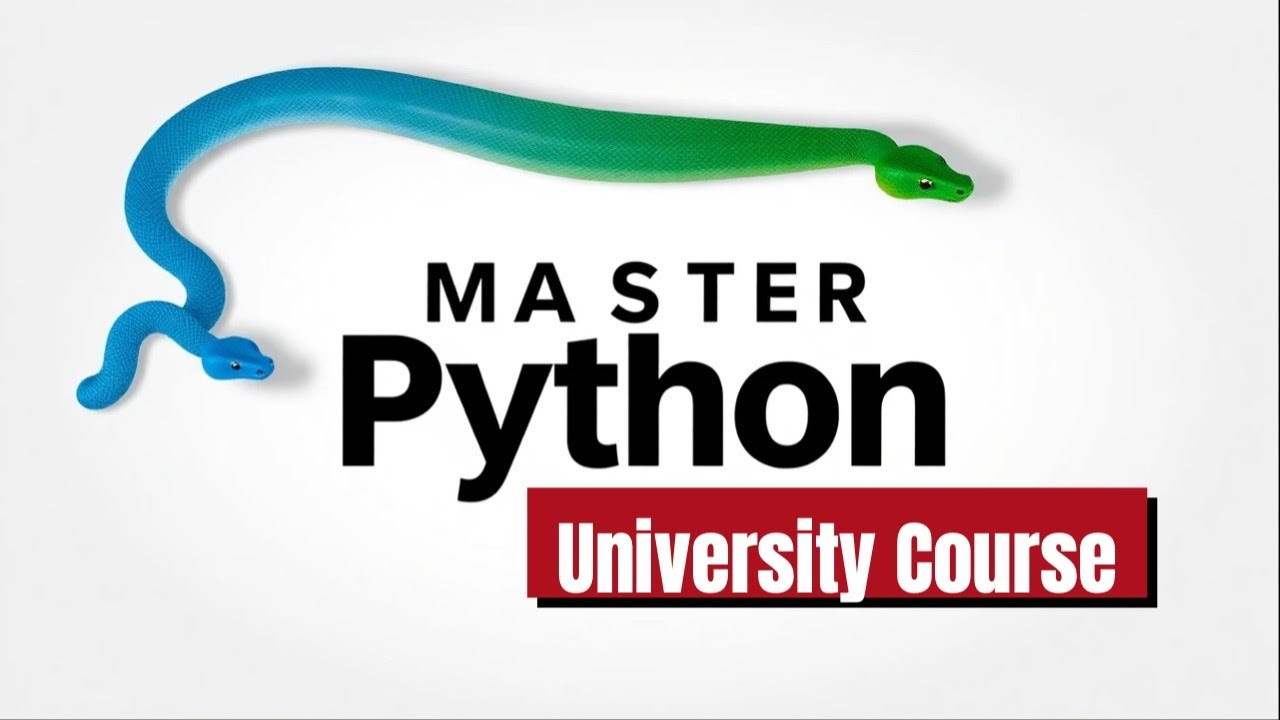 Learn PYTHON Programming from ZERO to PRO in this FULL University ...