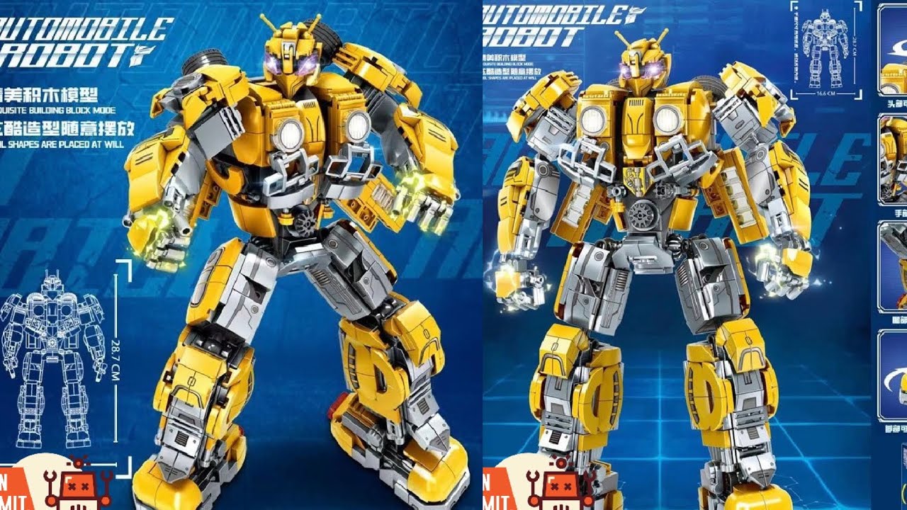 New transformers bumblebee build a figure revealed by Lewan 7069 ...