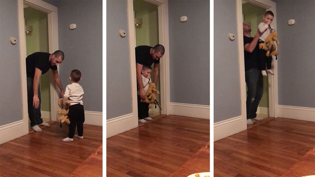 Dad Simulates Elevator For Autistic Son - YouTube