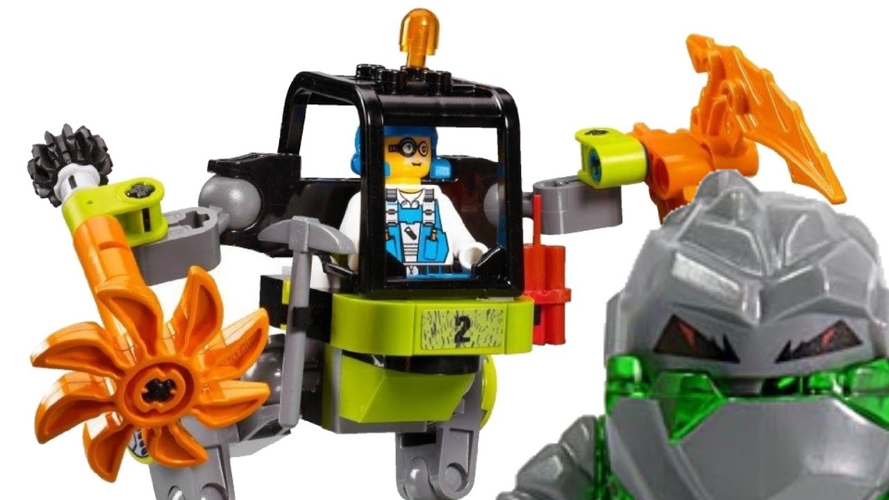 Chunky & Funky; the Lego Power Miner's Mine Mech [review] 8951 - YouTube