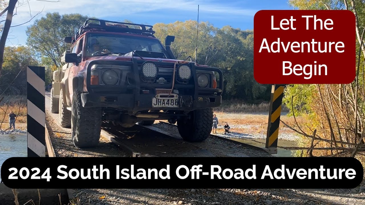 2024 South Island Off Road Adventure - Day 1 Peel Forest to Haldon Arm ...