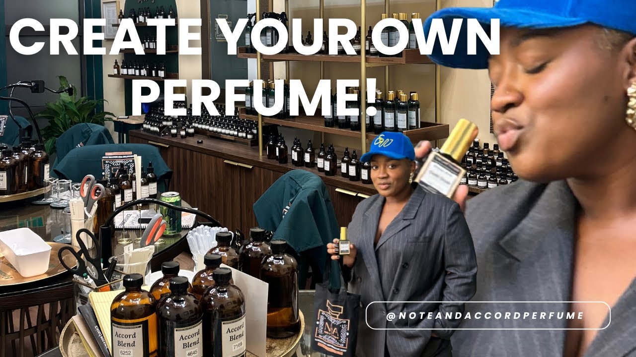 Creating My Own Custom Scent at a Black-Owned Business | JQ - YouTube
