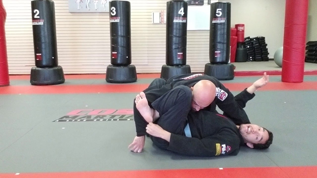 Bottom Side Control Submission - Omopalata (Cosens Martial Arts) - YouTube