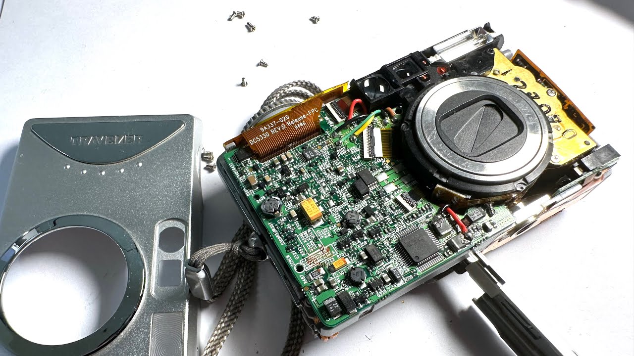 Traveler digital camera Teardown - YouTube
