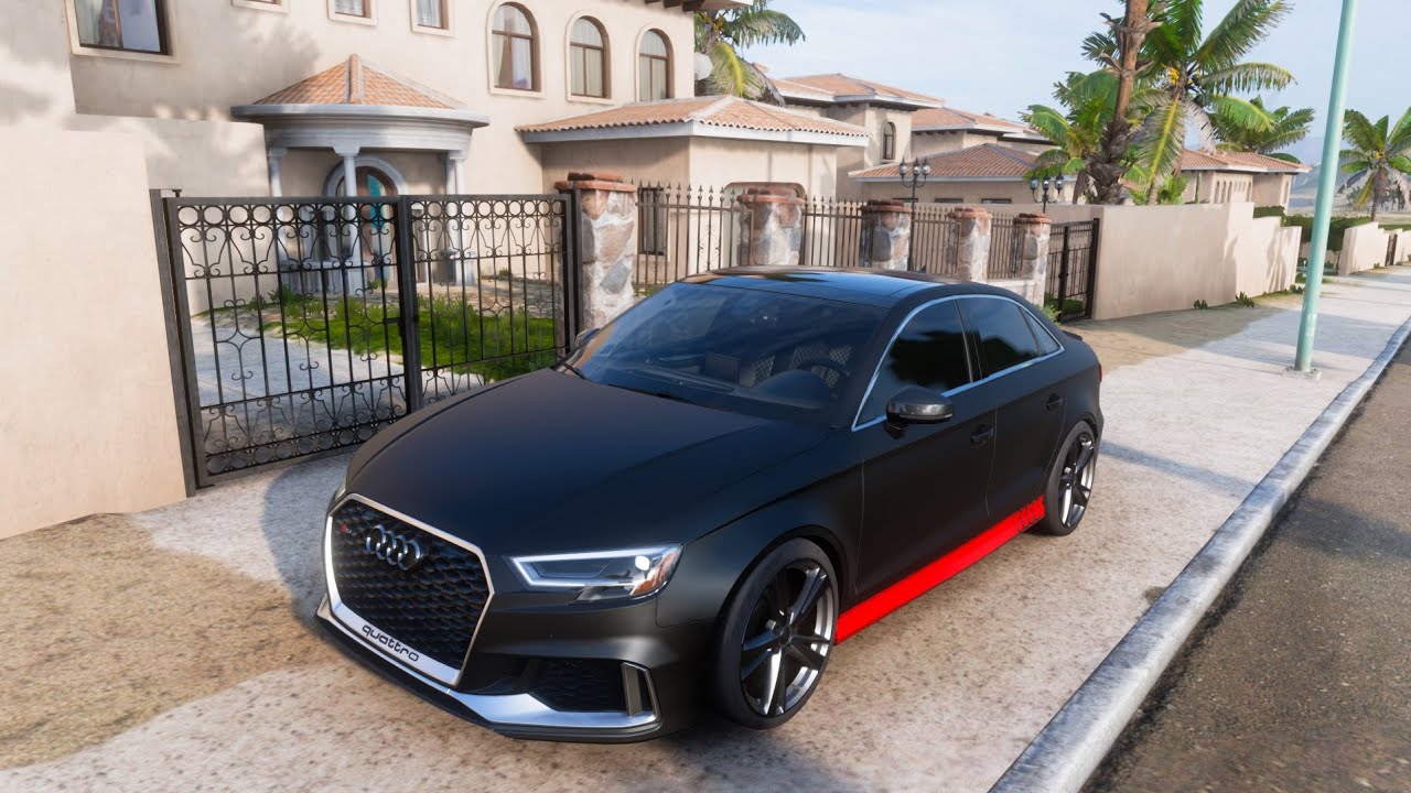 Audi RS3 2020 - Forza Horizon 5 | Thrustmaster TMX Gameplay - YouTube
