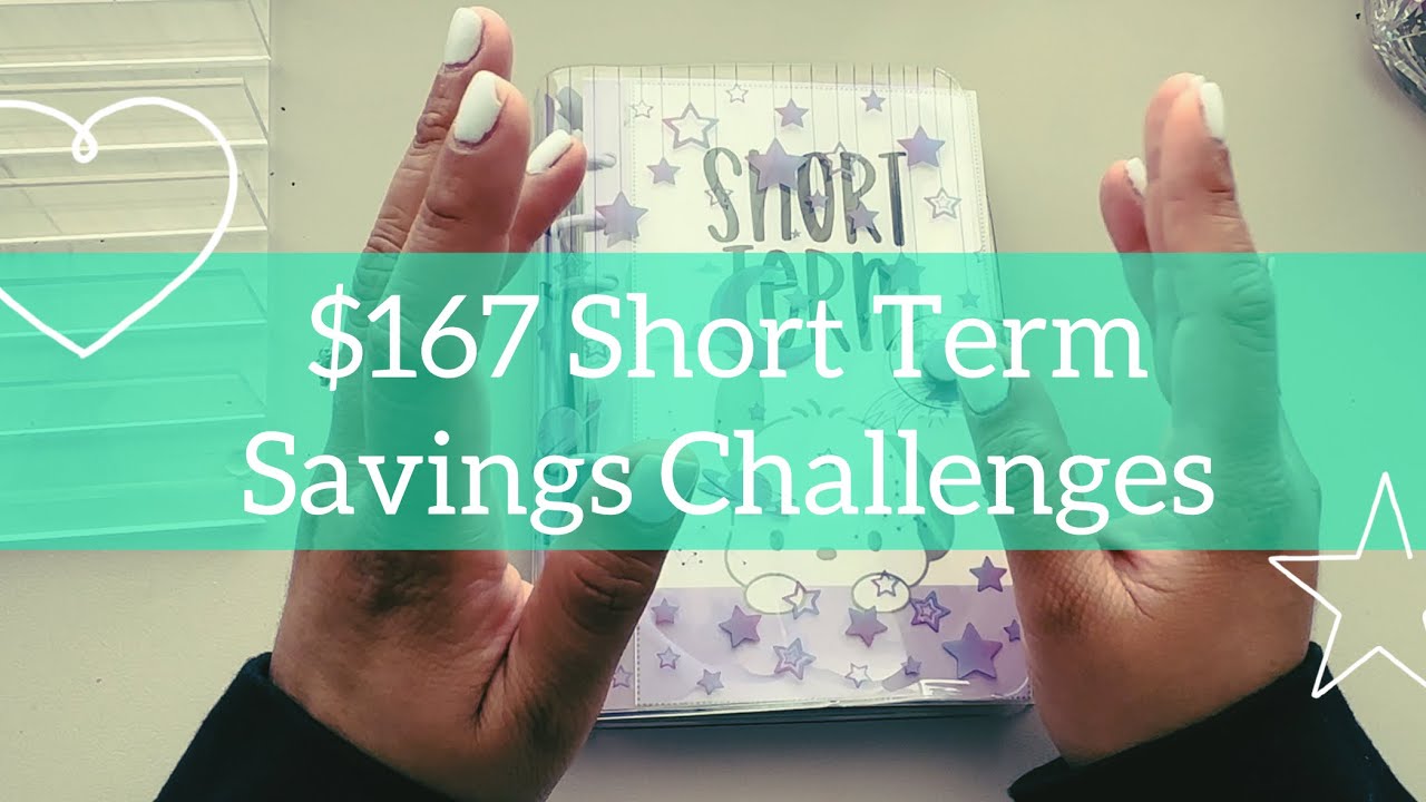 🍀 $167 Short Term Savings Challenges #savemoney #save #zerobasedbudget ...