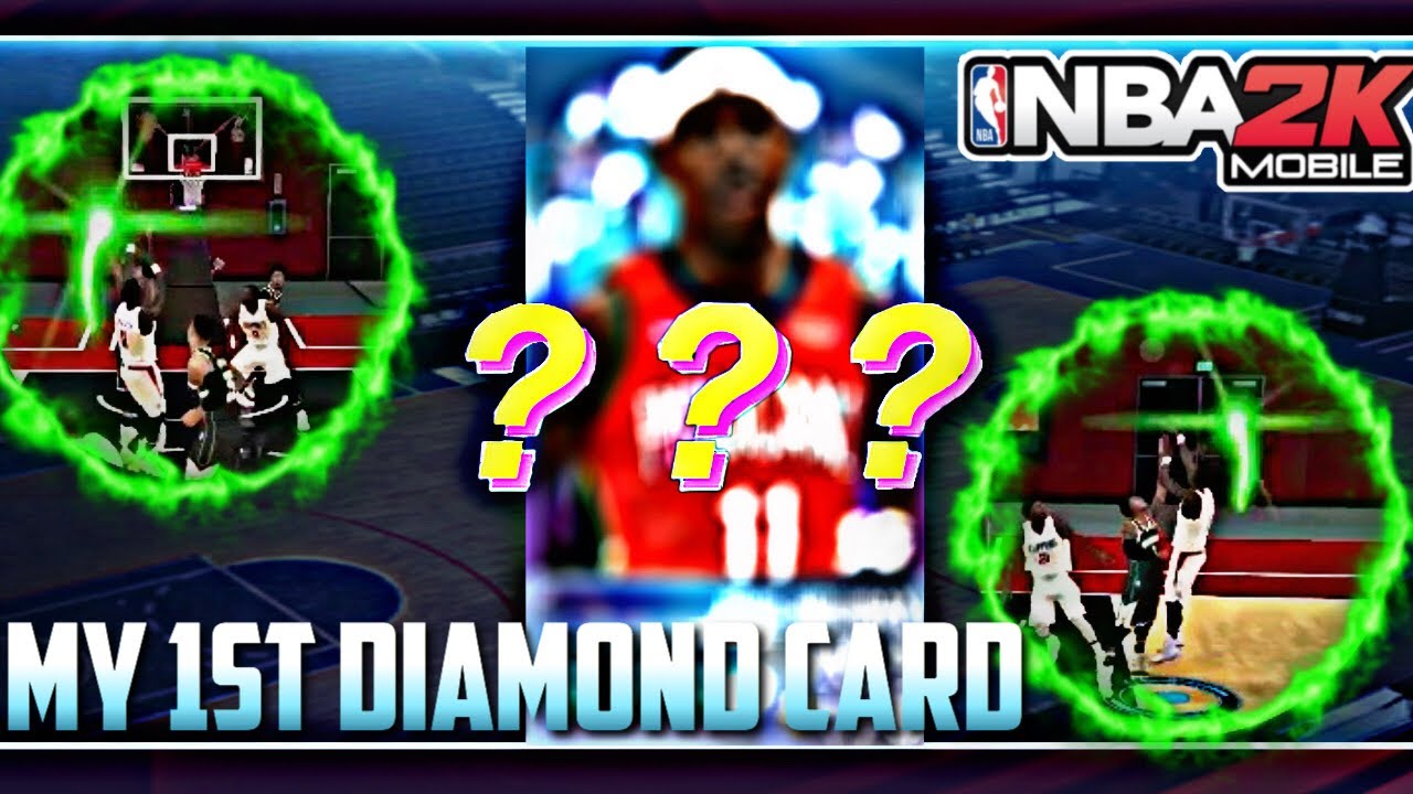 FIRST DIAMOND CARD! 7K PWR UPGRADE & GAMEPLAY | NBA 2K Mobile - YouTube