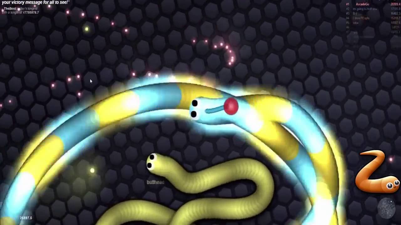 Slither.io #3 89,000+ skore [CZSK] - YouTube