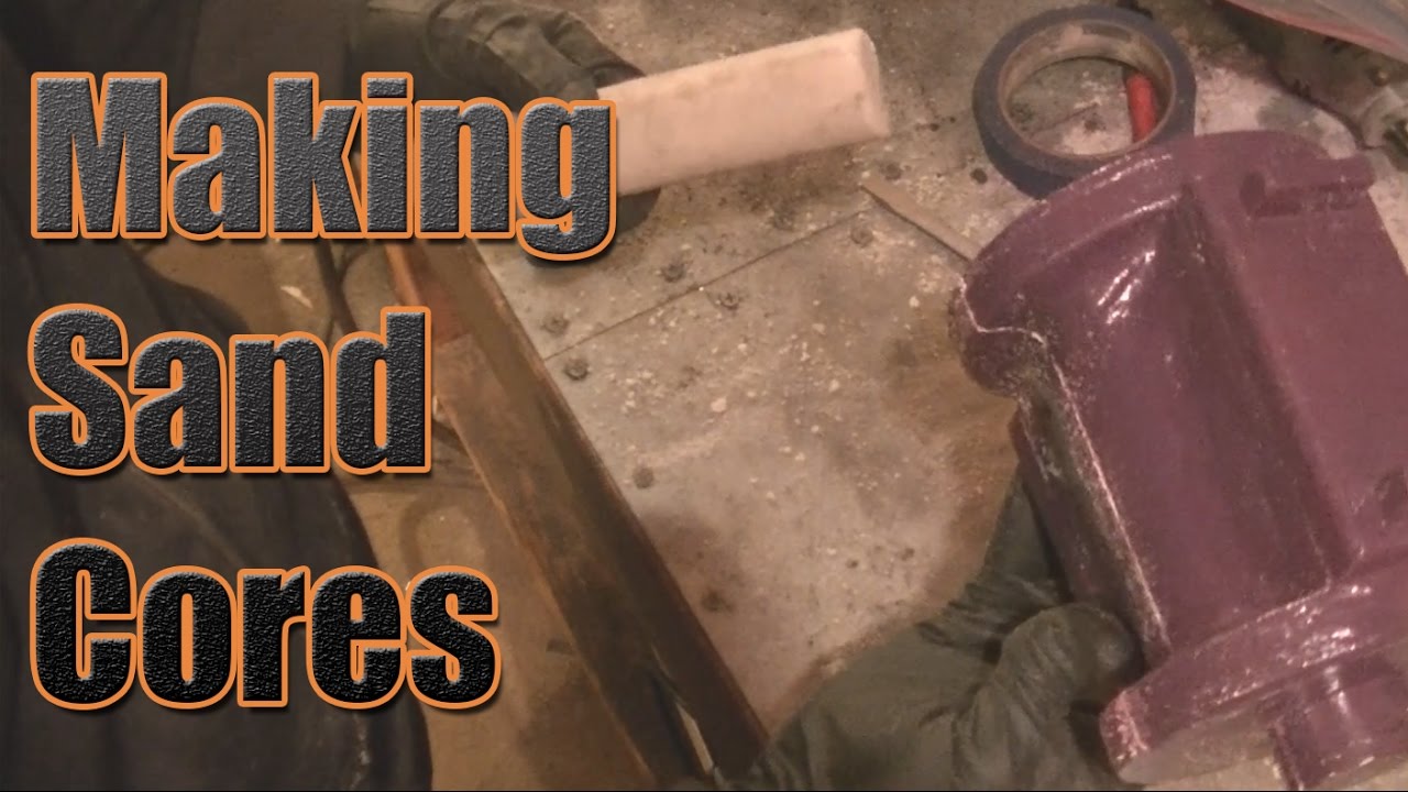 How to make Sand Cores for Cavities in Castings - YouTube