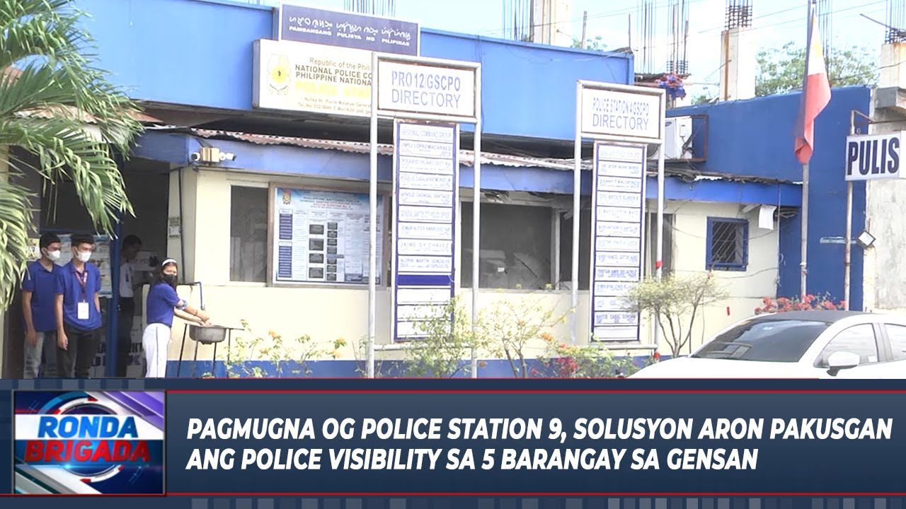 Pagmugna og police station 9, solusyon aron pakusgan ang police ...