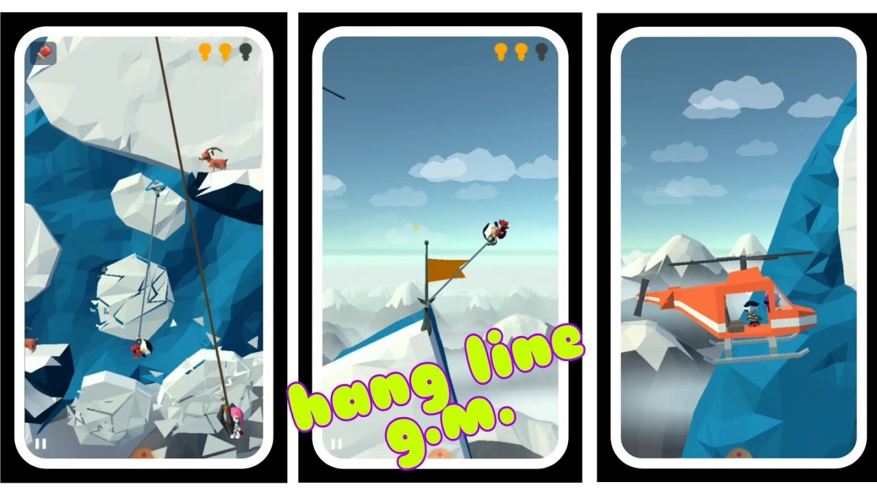 hang line game II children's Gameing Zone - YouTube