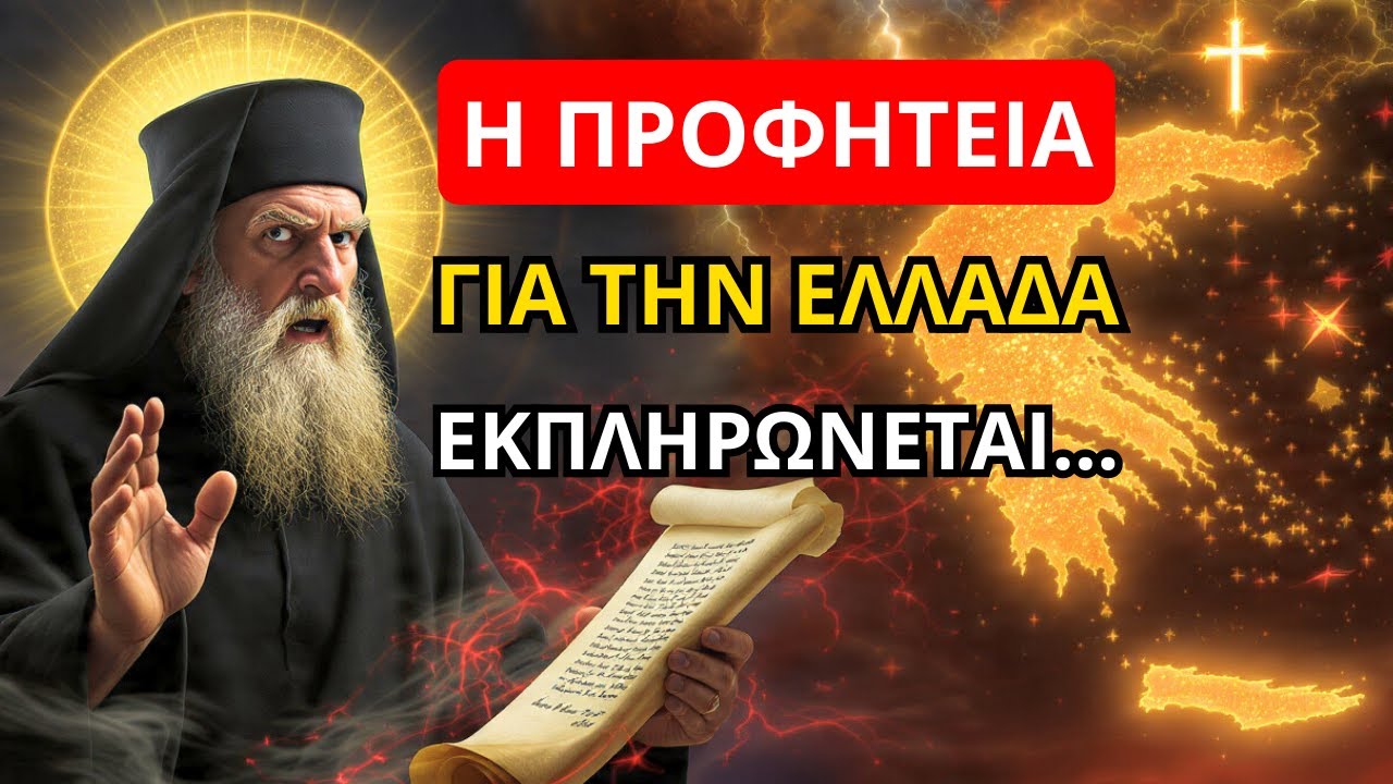 Άγιος Κοσμάς: Η προφητεία για την Ελλάδα που ΤΩΡΑ εκπληρώνεται ...