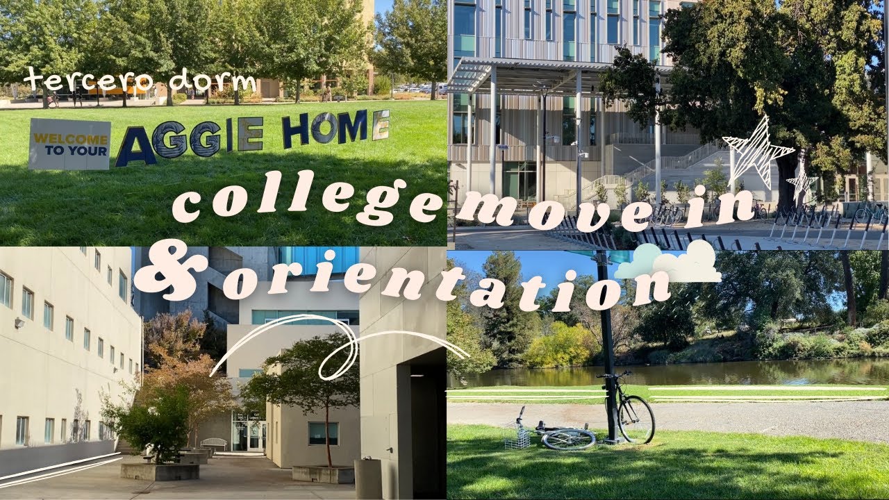 Fall vlog 🍂 college diaries 🌈 dorm move-in 🌻 orientation 🌨️ first fall ...