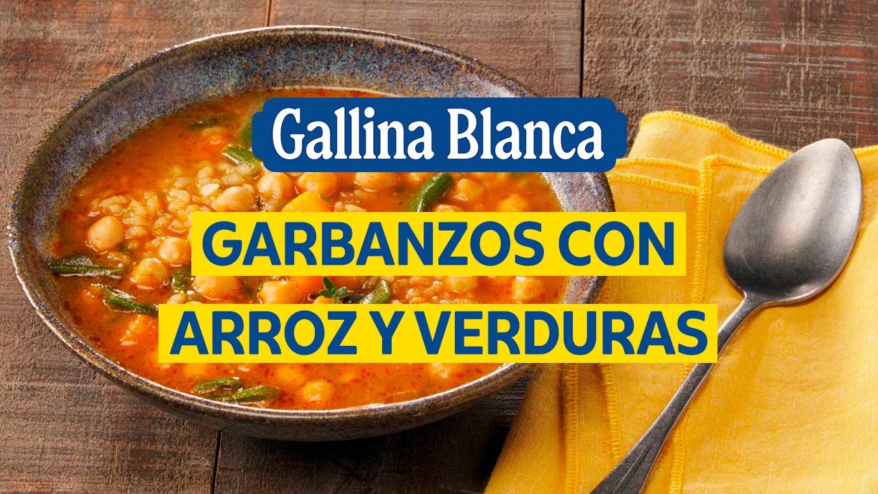 Garbanzos con arroz y verduras, deliciosos y sabrosos 🩵🥣 - Gallina ...