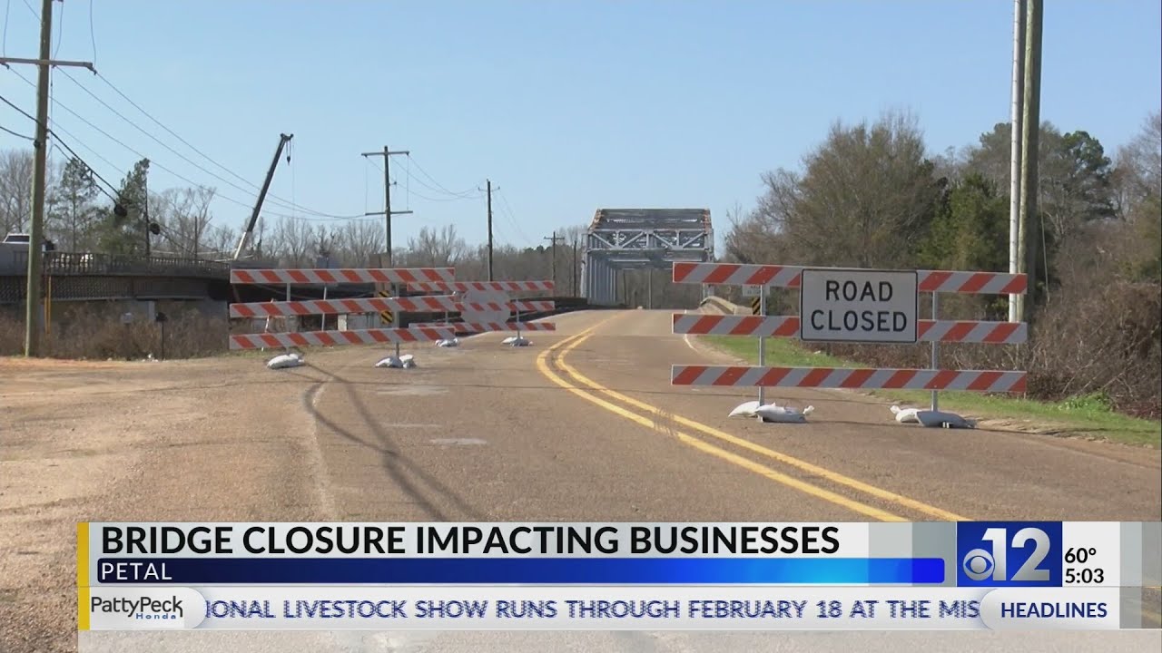 Businesses impacted by Old East Hardy Bridge closure - YouTube