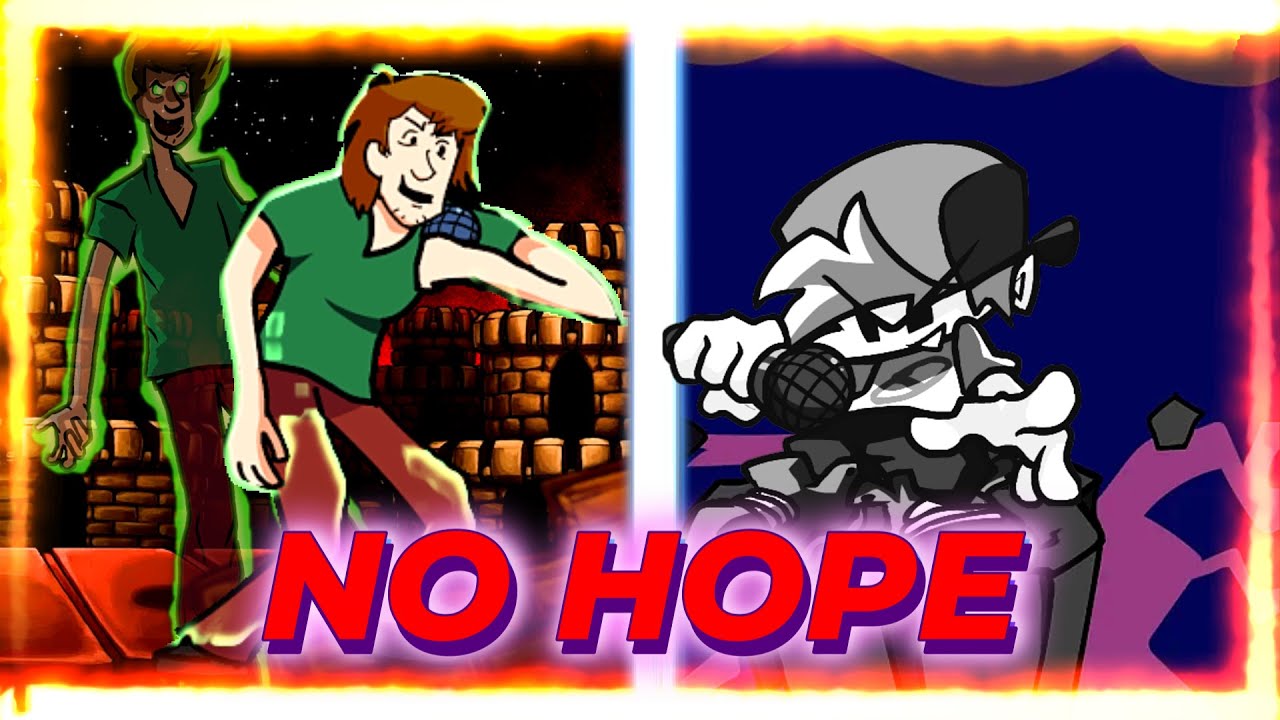 BREAKING DIMENSIONS ! FNF No Hope BUT Shaggy and Adam Sing It. (No Hope ...